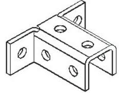 8 Hole Double Wing [TBNB-4749] - $16.40 : Strut Accessories, Concrete ...